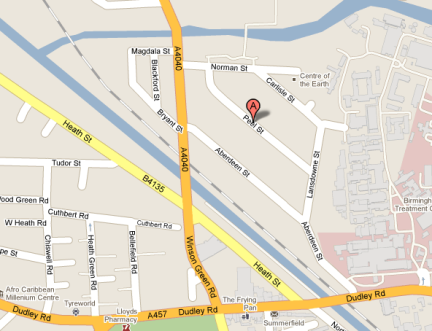 Birmingham map – ONeillfamily